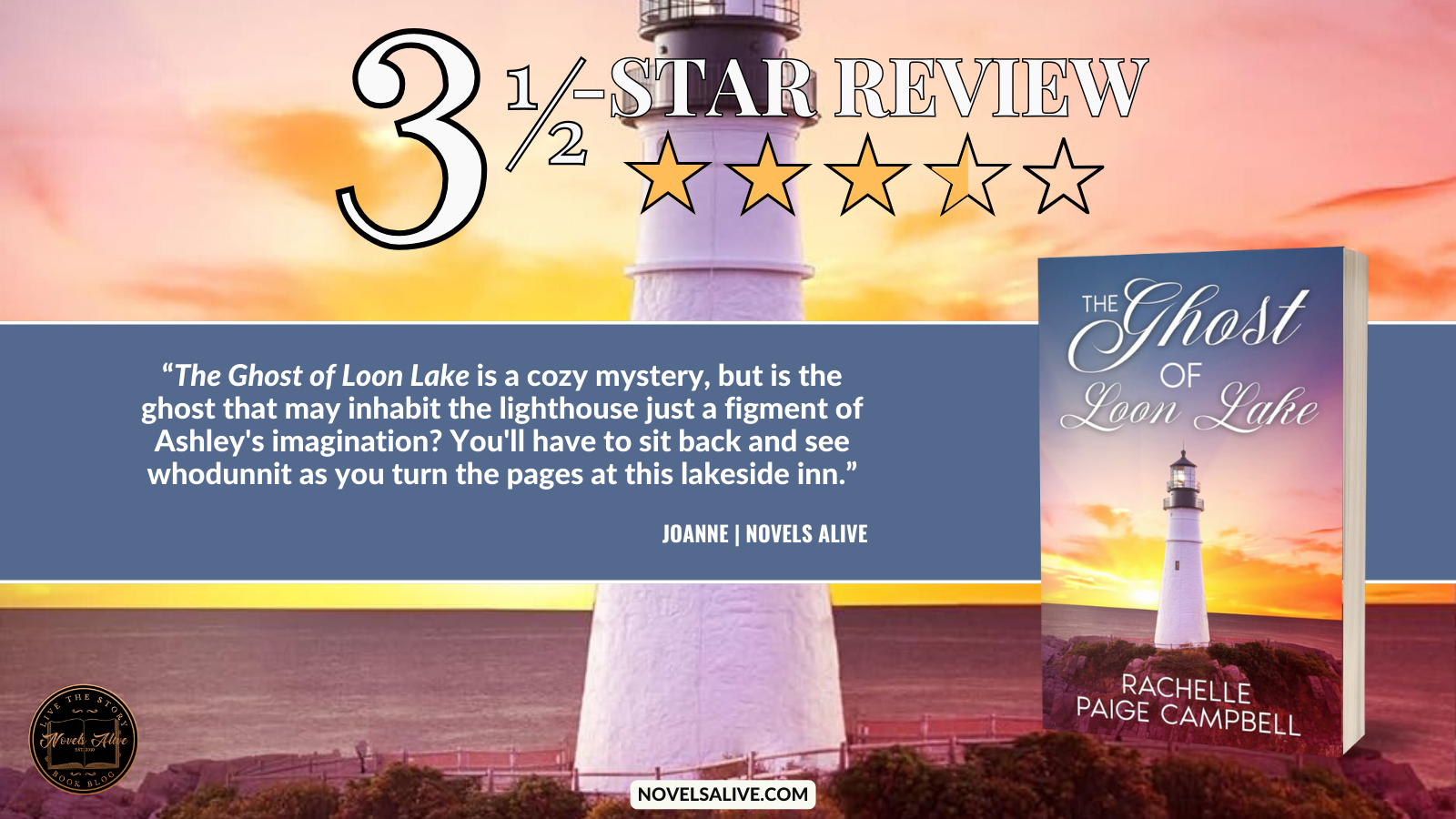 The reviews are rolling in for The Ghost of Loon Lake! | Rachelle Paige ...
